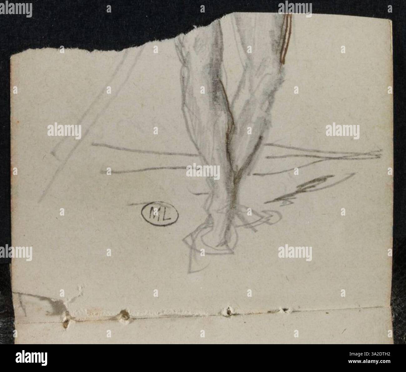 This early work by Chassériau demonstrates his ability to capture human ...