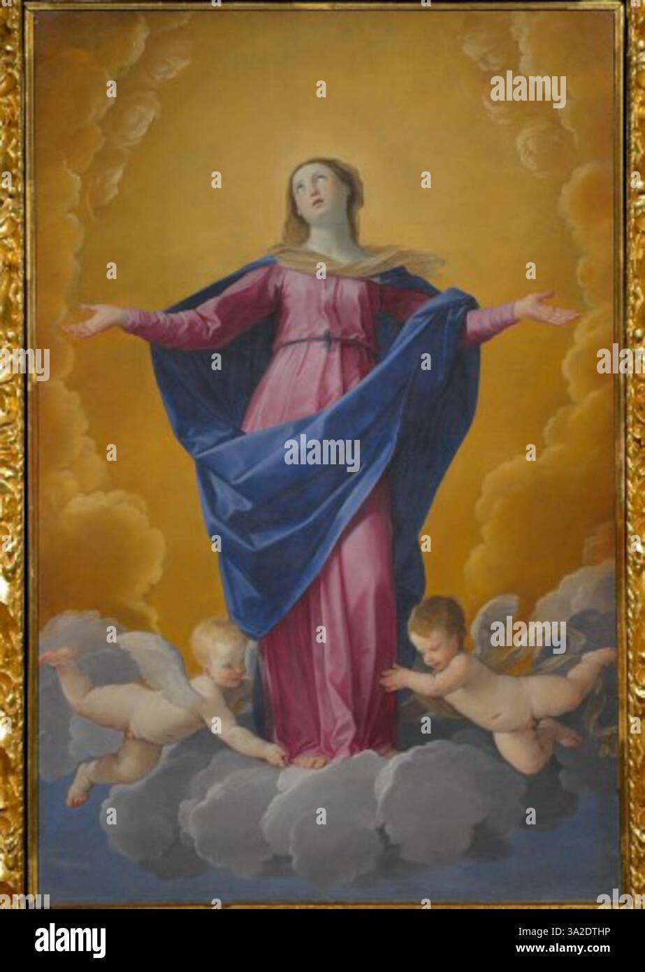'Madonna Assunta' by Guido Reni, painted in 1627, depicts the Virgin ...
