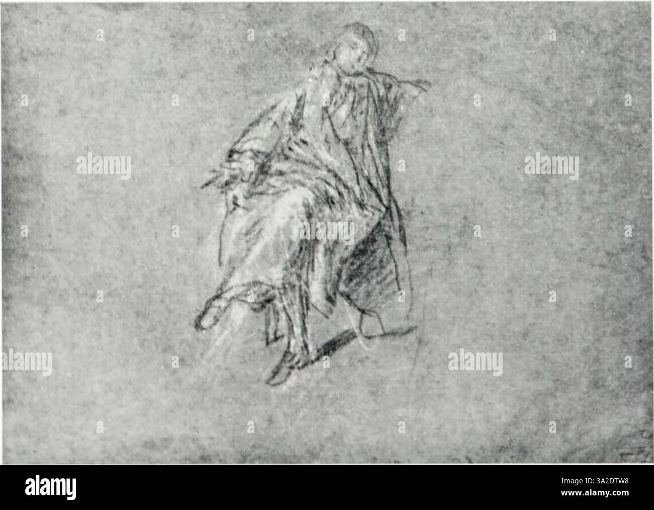 This work by Pietro Longhi, dated 1968, depicts a detailed scene ...