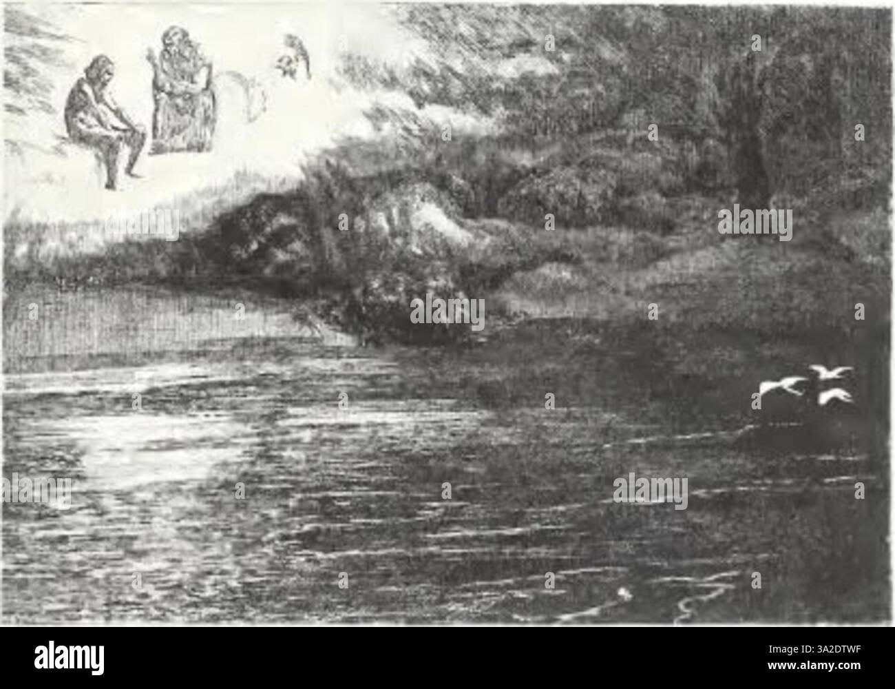 'Singer' (203) by Max Klinger portrays a female figure in a deeply ...