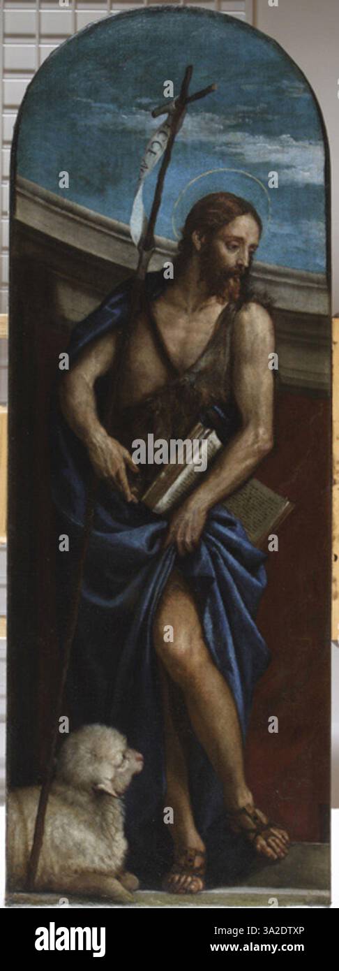 This detail of a panel from Paolo Veronese's polyptych in Vrboska ...