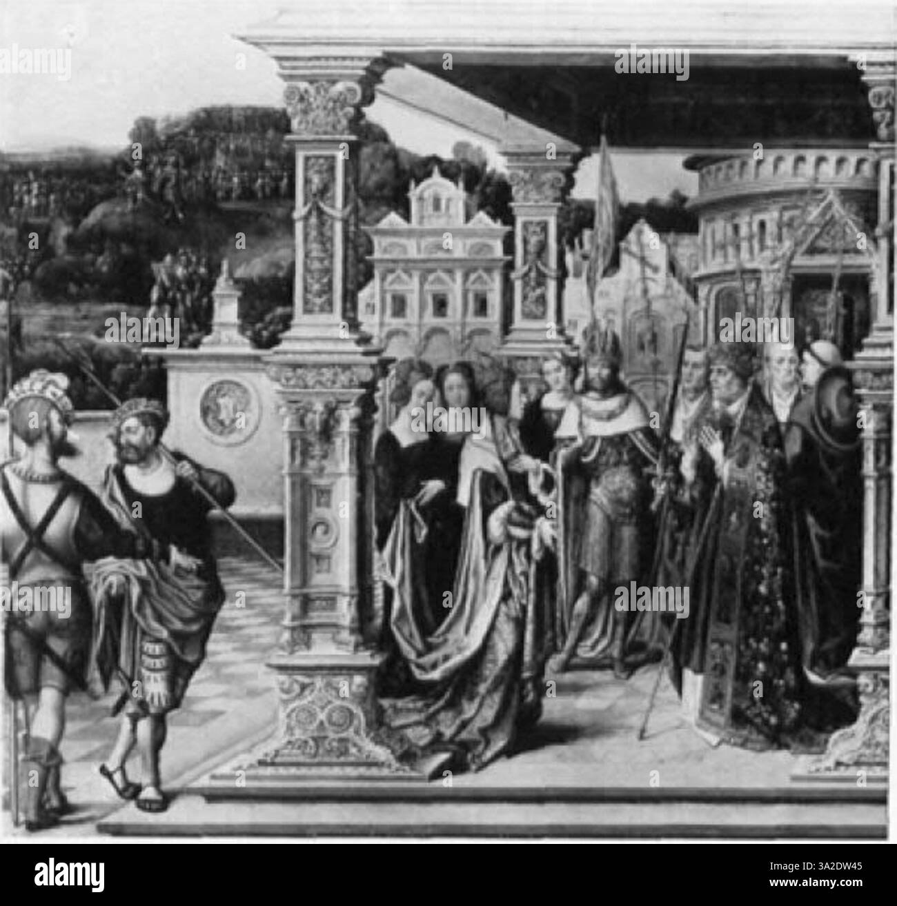 This piece shows the distinct Northern Renaissance attention to texture ...