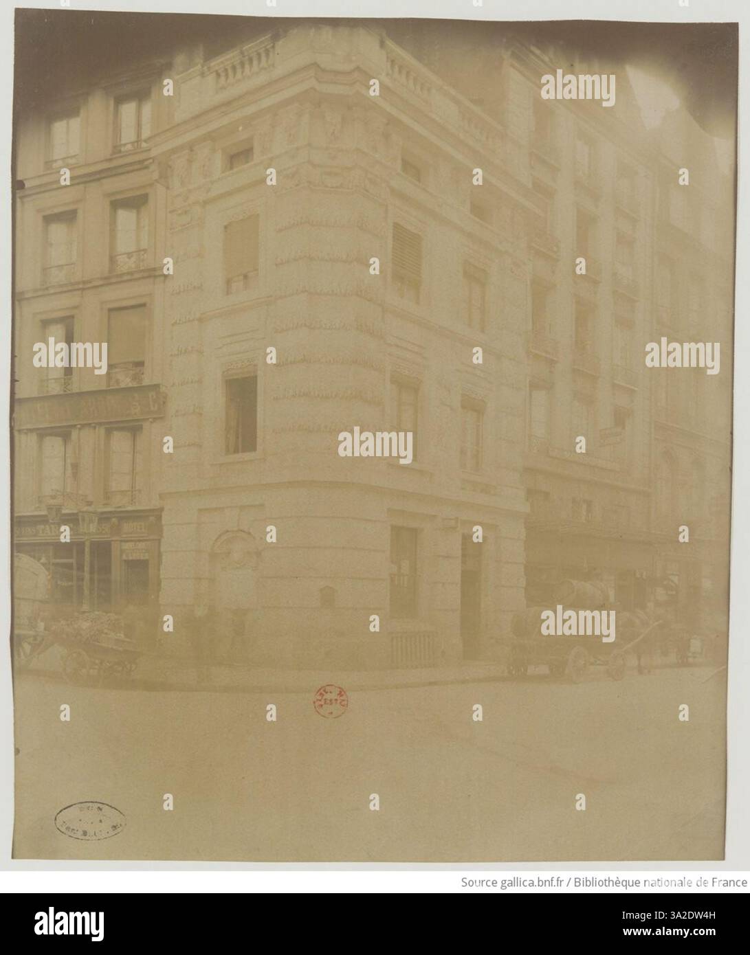 Eugène Atget’s photograph of the Fontaine Arbre Sec (Fontaine de la ...