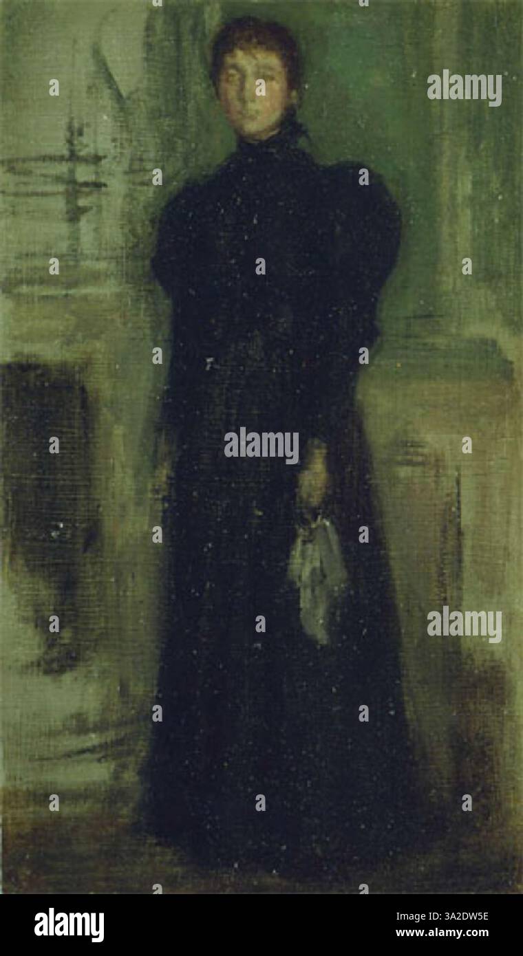 In this painting, Whistler demonstrates his expertise in tonal ...