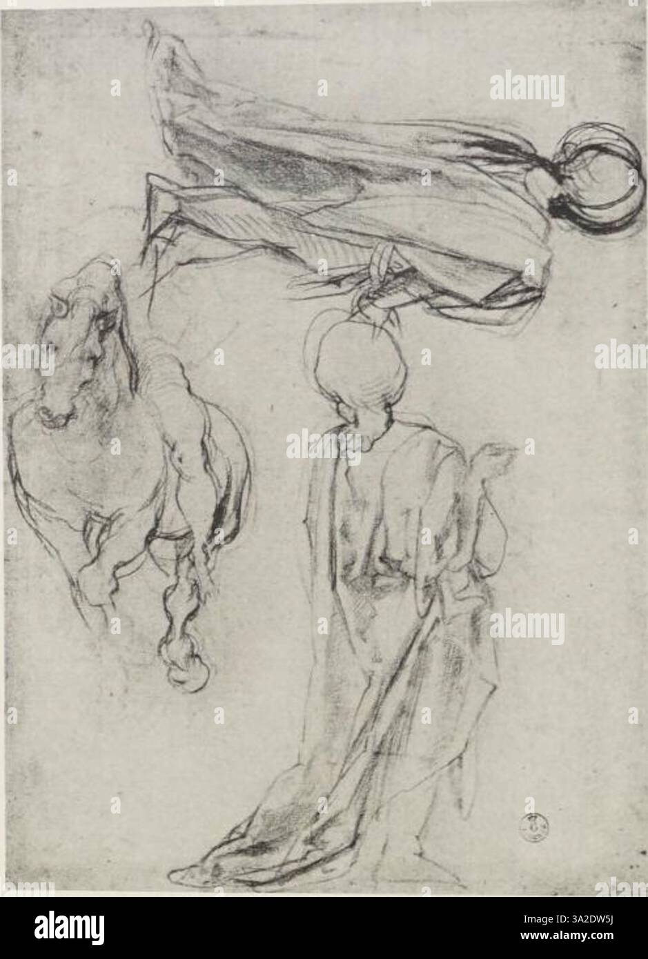 Cataloged as Cox-Rearick 227, this work by Jacopo Pontormo demonstrates ...