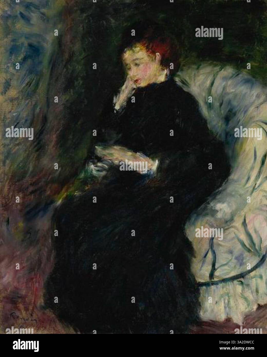 In this artwork, Renoir explores the beauty of the female form ...