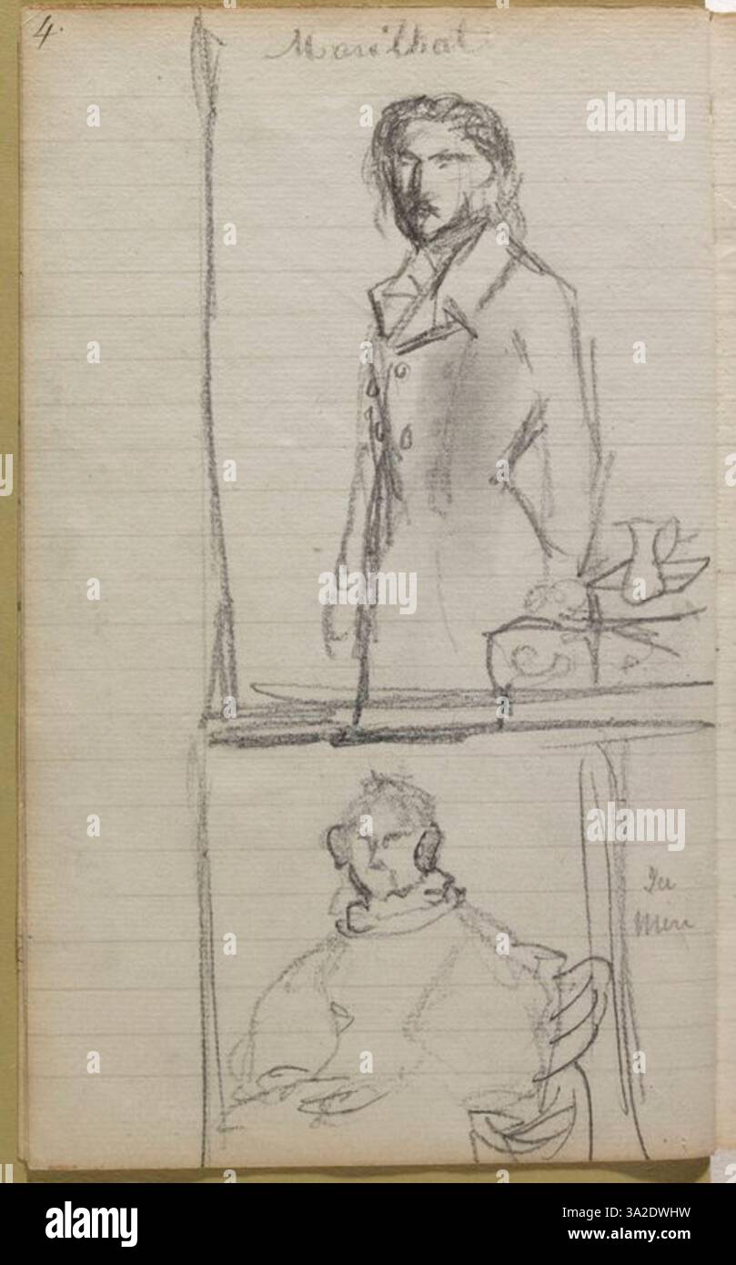 In this portrait, Théodore Chassériau (1819–1856) demonstrates his ...
