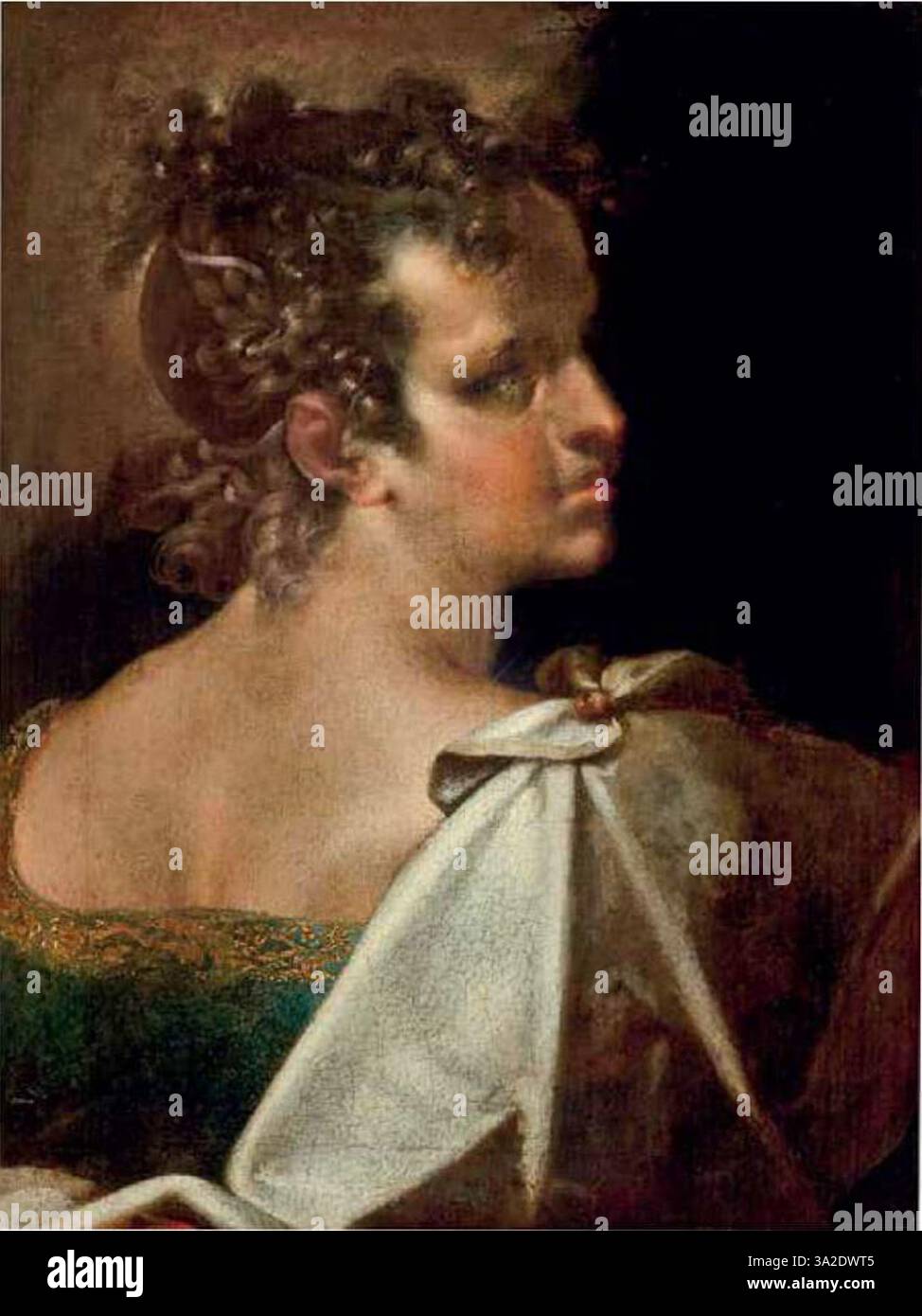 Bartholomeus Spranger’s work presents a mythological scene where he ...