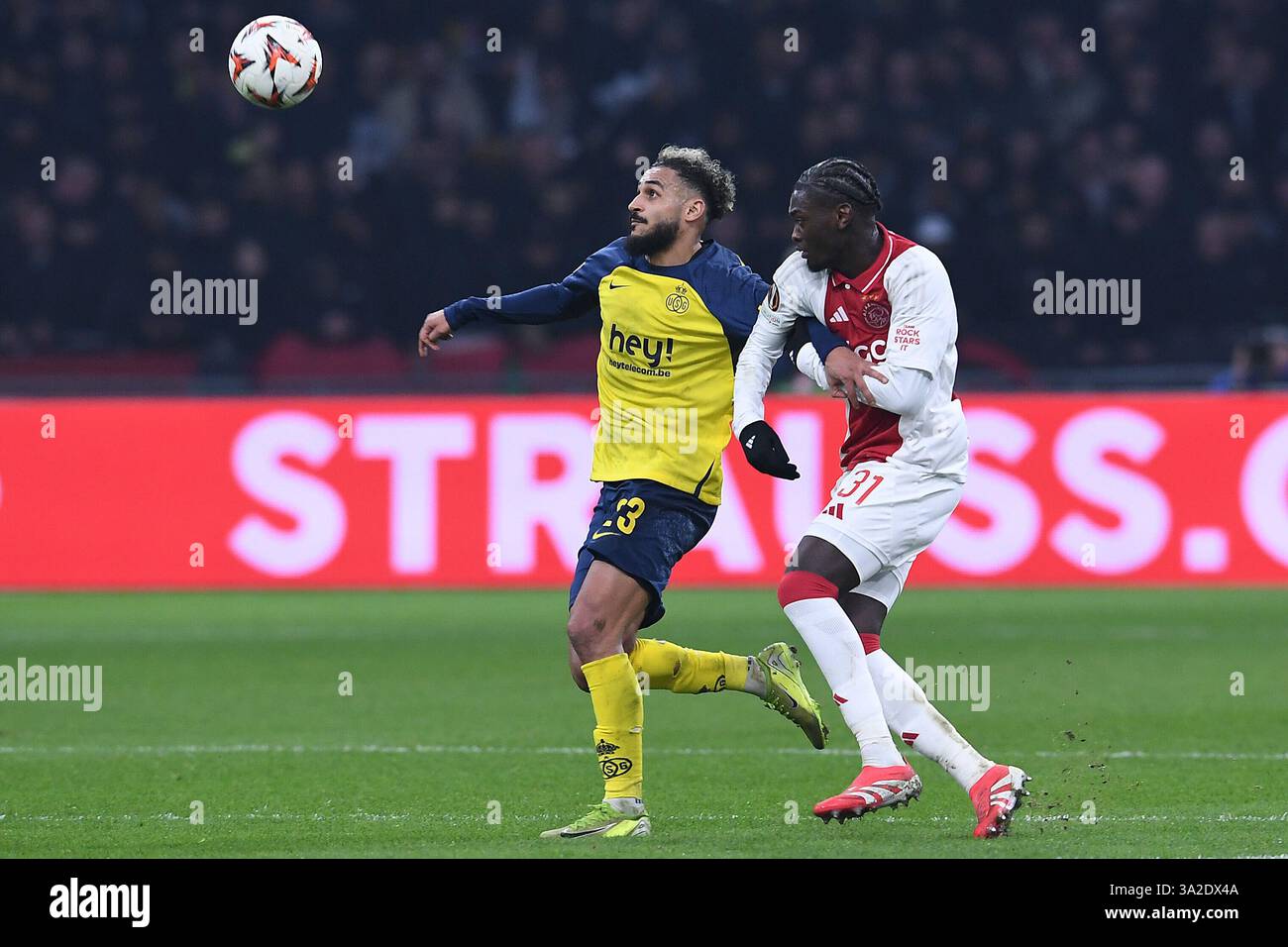 Fussball UEFA Europa League Play-off Ajax Amsterdam - Union Saint-Gilloise am 20.02.2025 in der ...