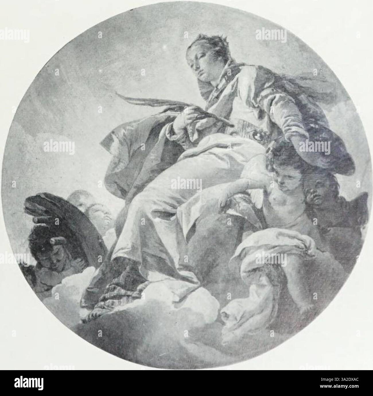 Giovanni Battista Tiepolo’s artwork features a grand Baroque ...