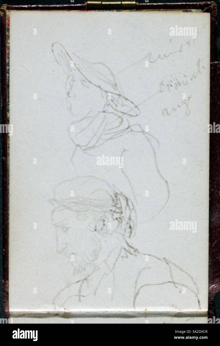 The 13th painting in RF 26062 by Théodore Chassériau highlights his ...