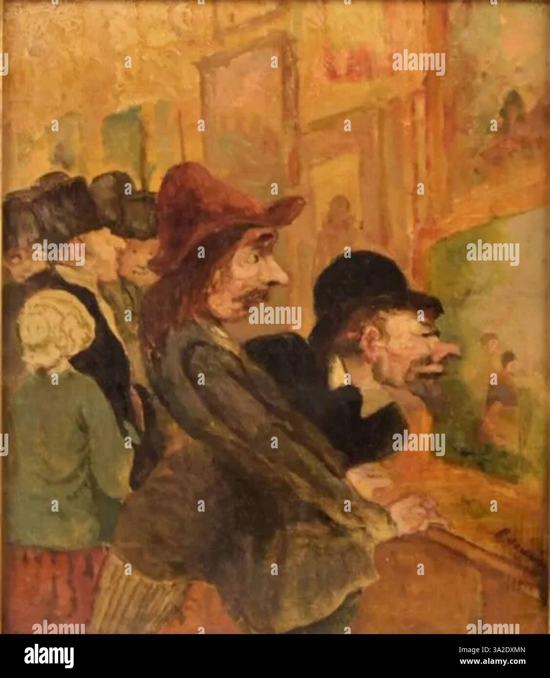 DR13209 by Honoré Daumier is a caricature-based lithograph showcasing ...