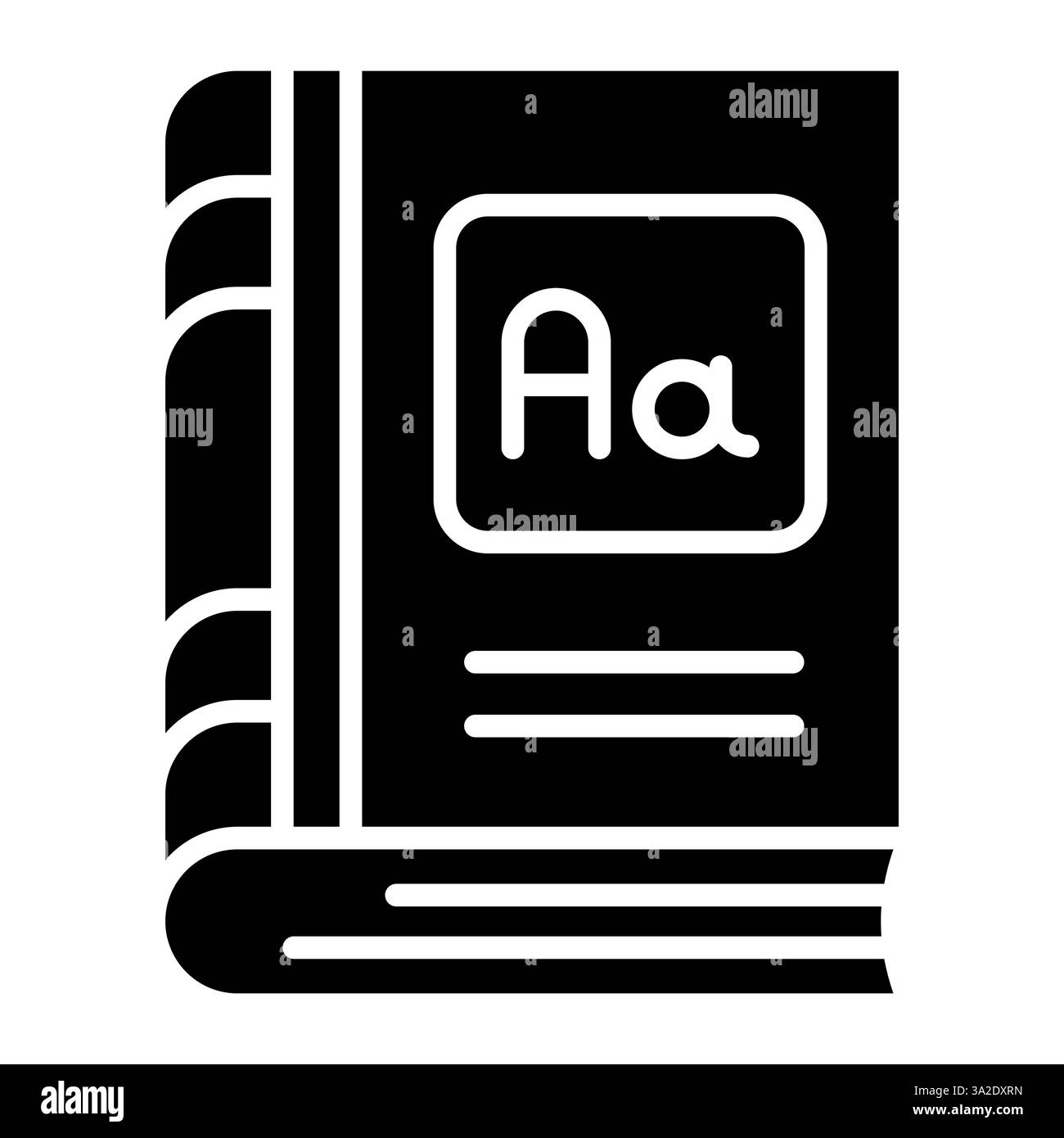 Dictionary book vector design in modern style, premium icon Stock ...