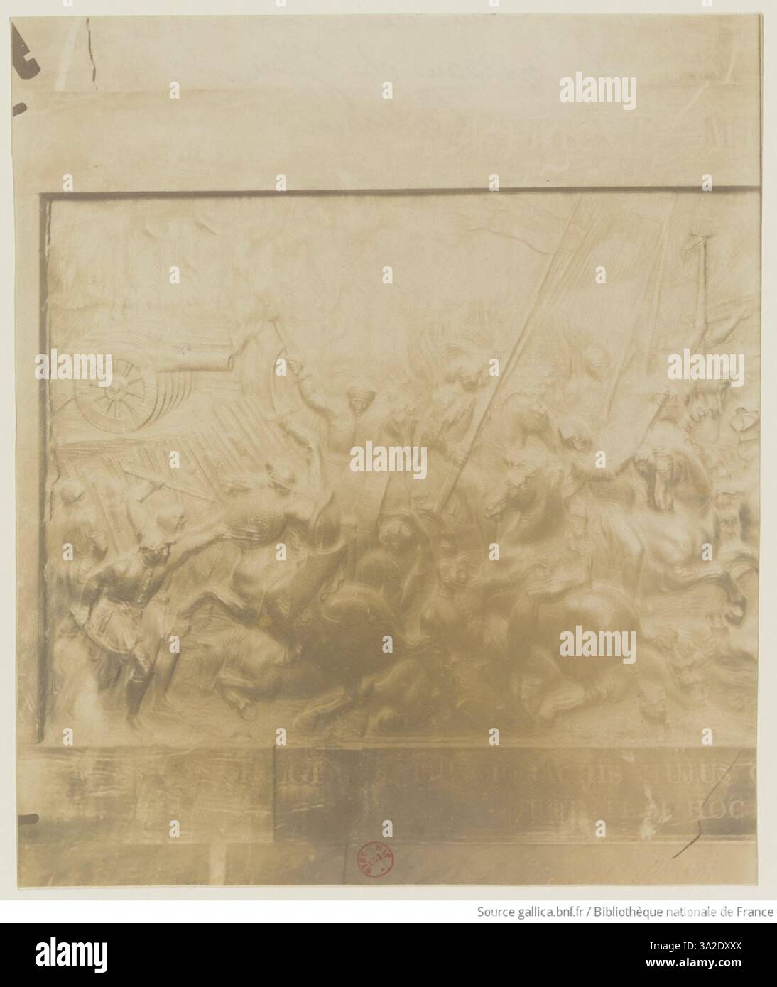 This photograph from August 1906 by Eugène Atget showcases the tomb of ...