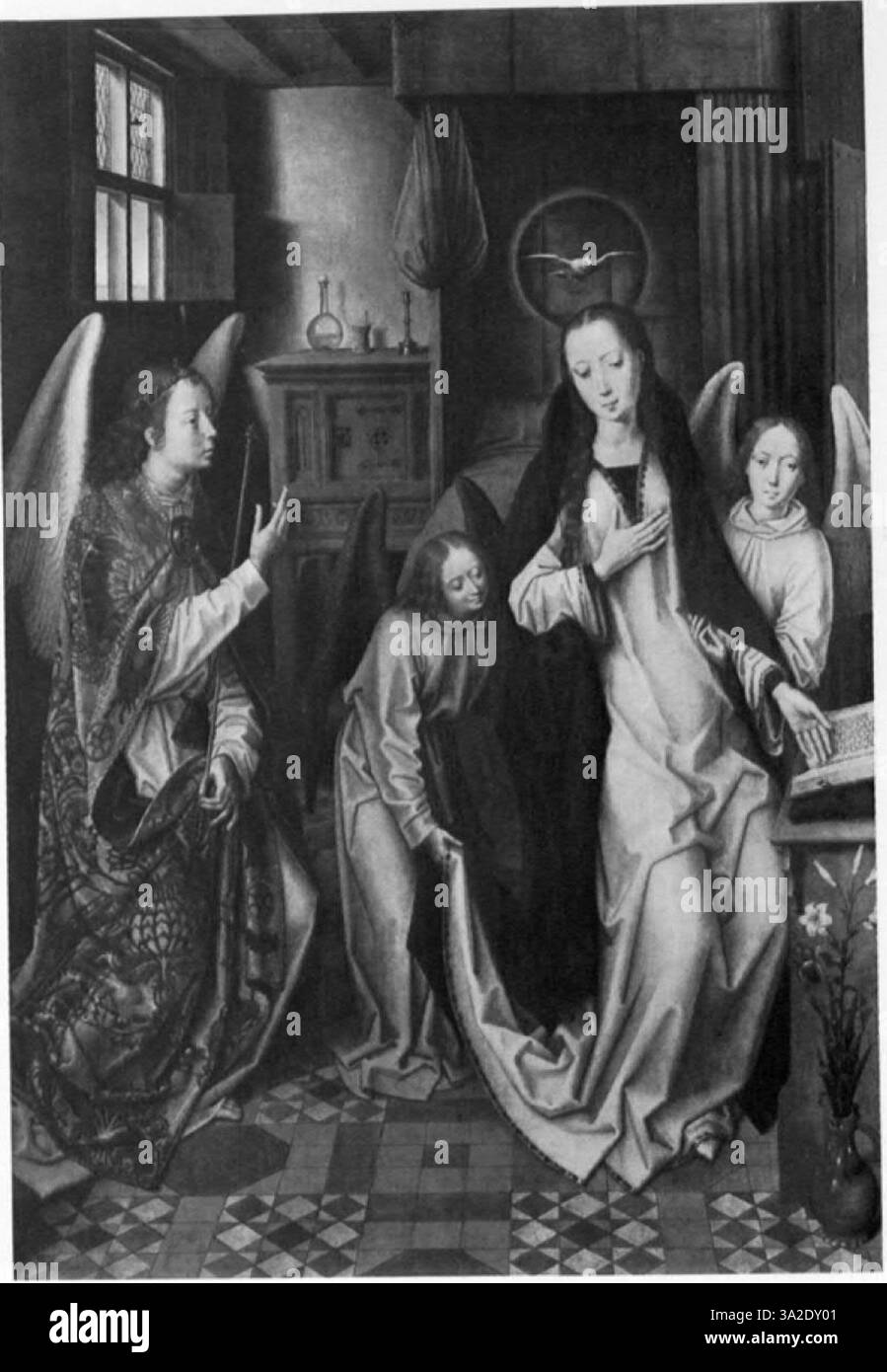 Hans Memlinc and Gerard David present a religious narrative ...