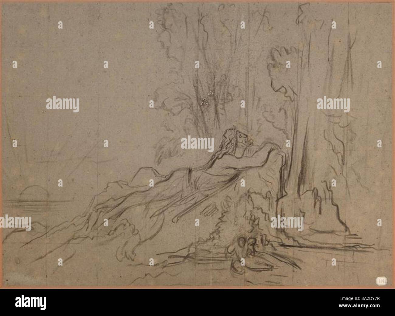 This study by Gustave Moreau explores the myth of Polyphemus, focusing ...