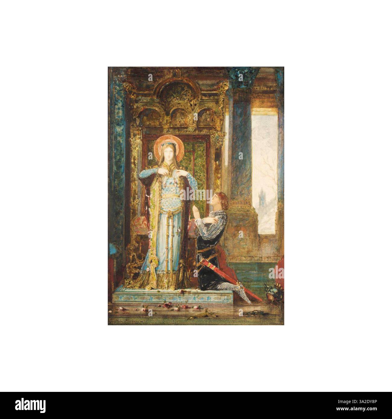 'Sainte Élisabeth de Hongrie' (or *Le Miracle des roses*) depicts the ...