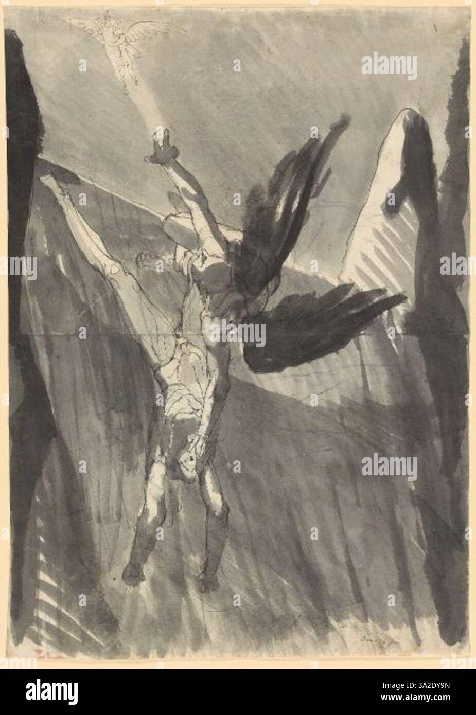 In this dramatic representation from Dante’s *Purgatorio*, Fuseli ...