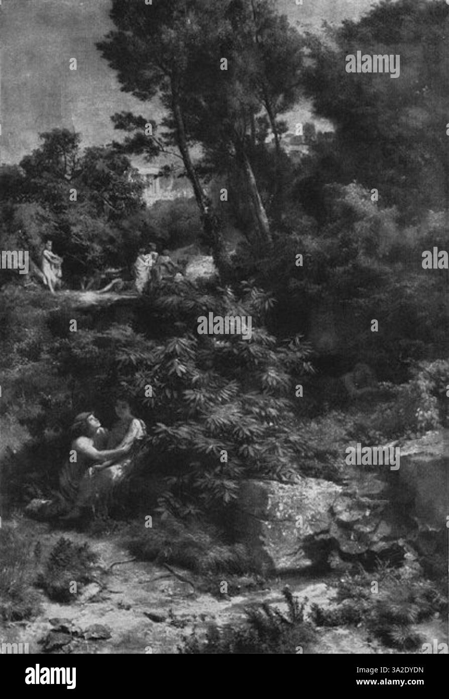 'Die Götter Griechenlands' (The Gods of Greece), painted by Arnold ...