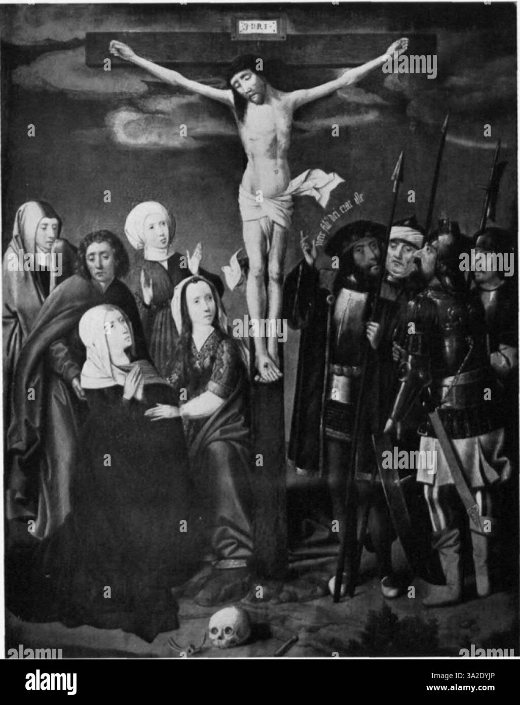 This work by Massys portrays a sacred theme with a high degree of ...