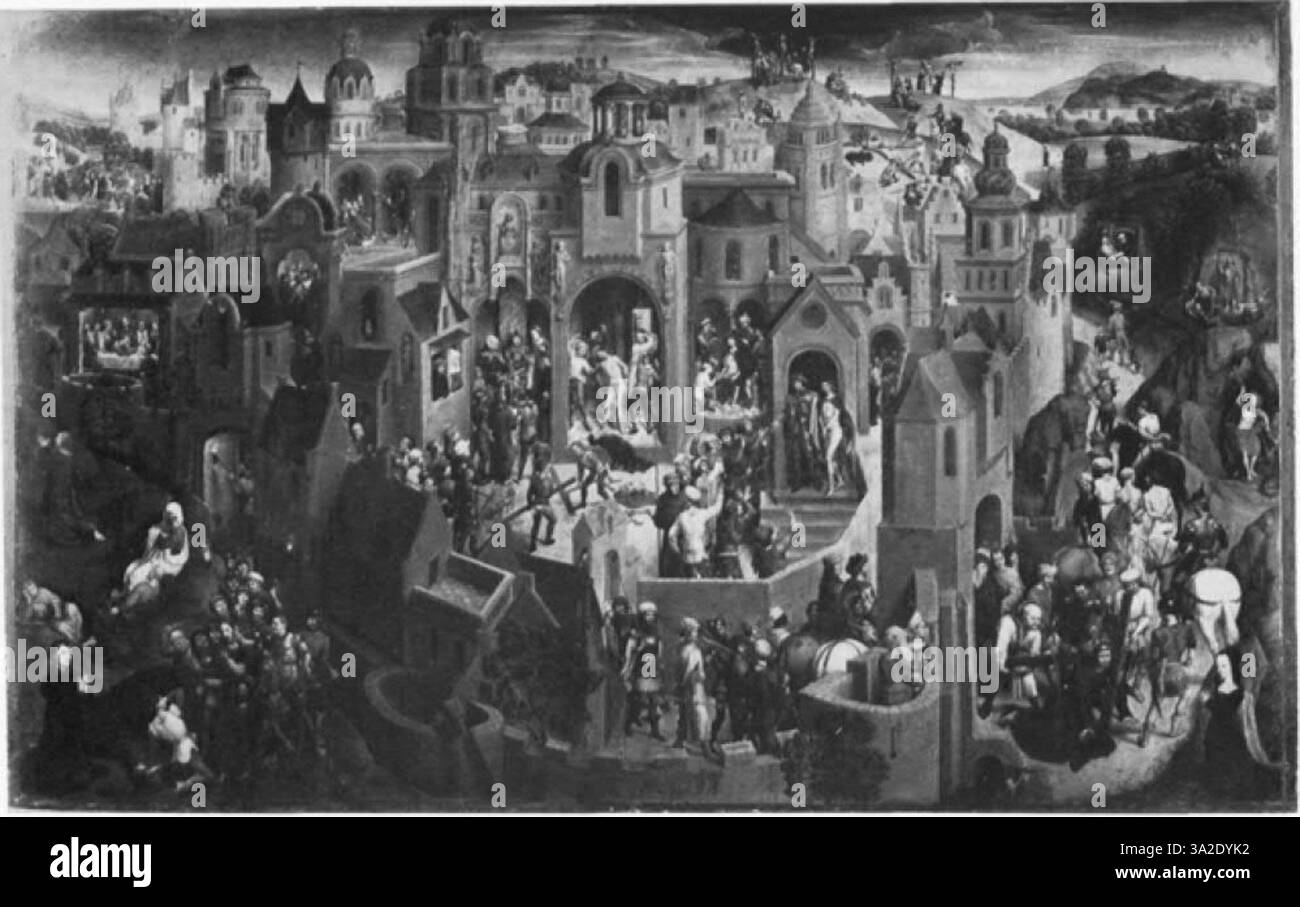 This work by Hans Memlinc and Gerard David features detailed religious ...