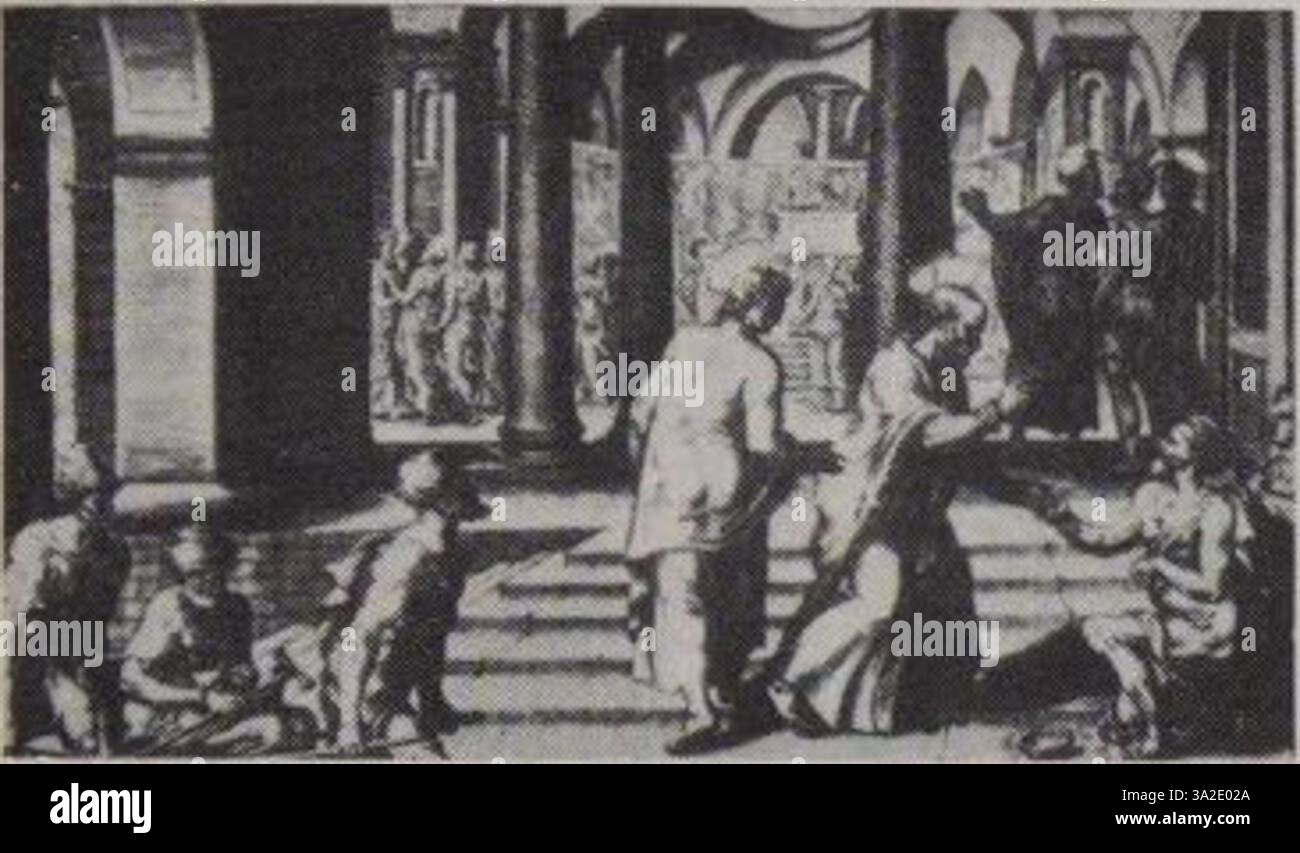 'Frati' by Francisco de Zurbarán shows a group of monks engaged in ...