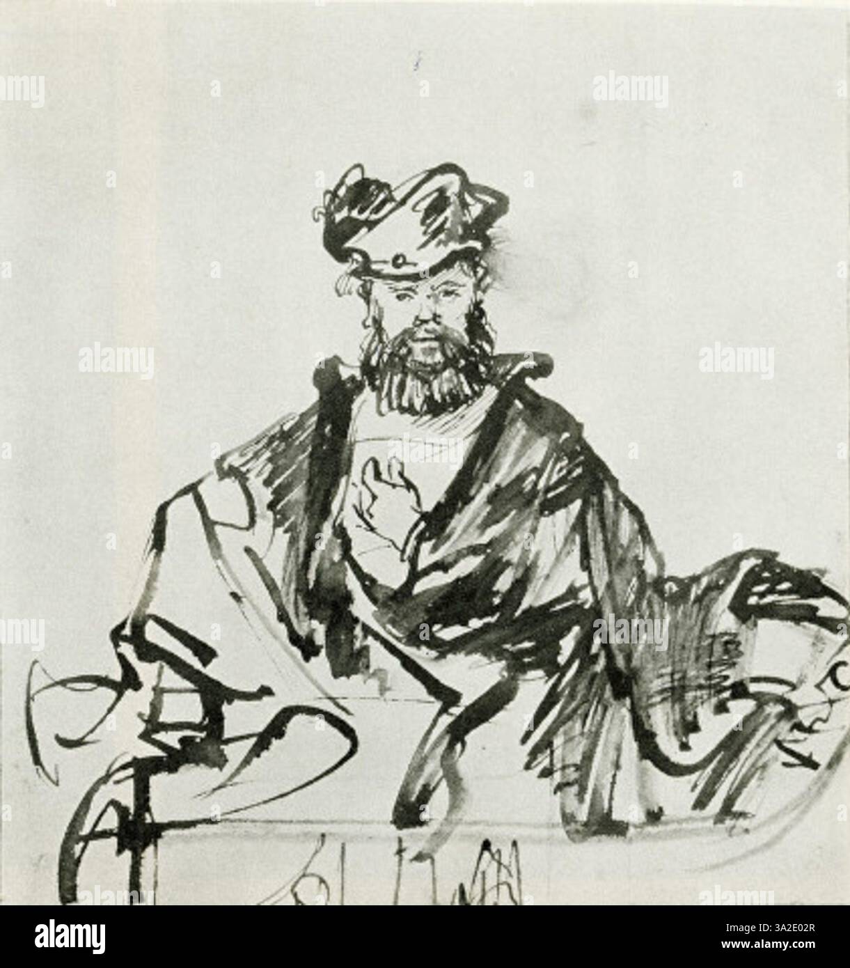 In this work, Rembrandt uses his signature chiaroscuro technique to ...