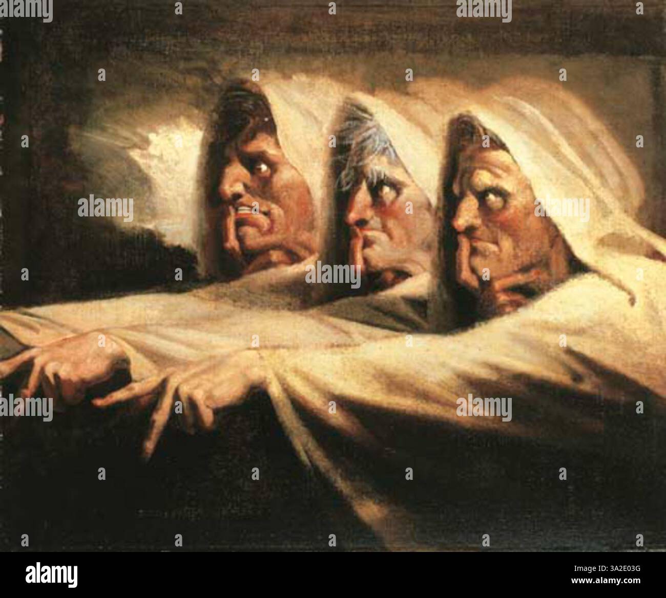 Three weird sisters from macbeth hi-res stock photography and images ...