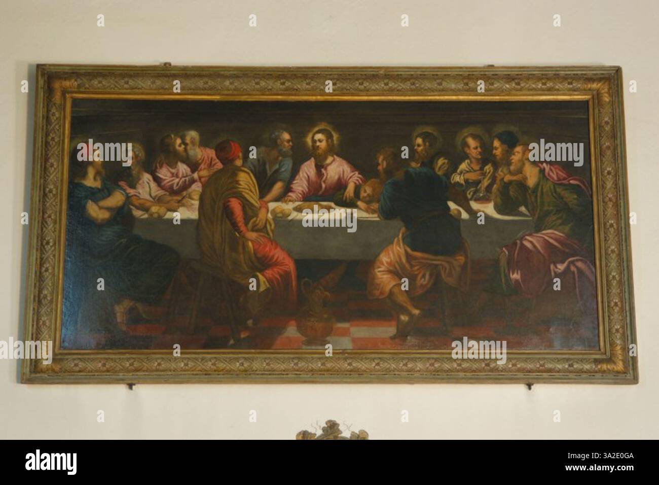 This 16th-century depiction of the Last Supper by Jacopo Tintoretto ...