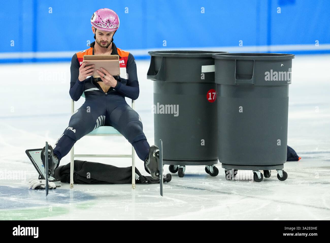 BEIJING, CHINA - MARCH 13: Itzhak De Laat of Netherlands during a ...