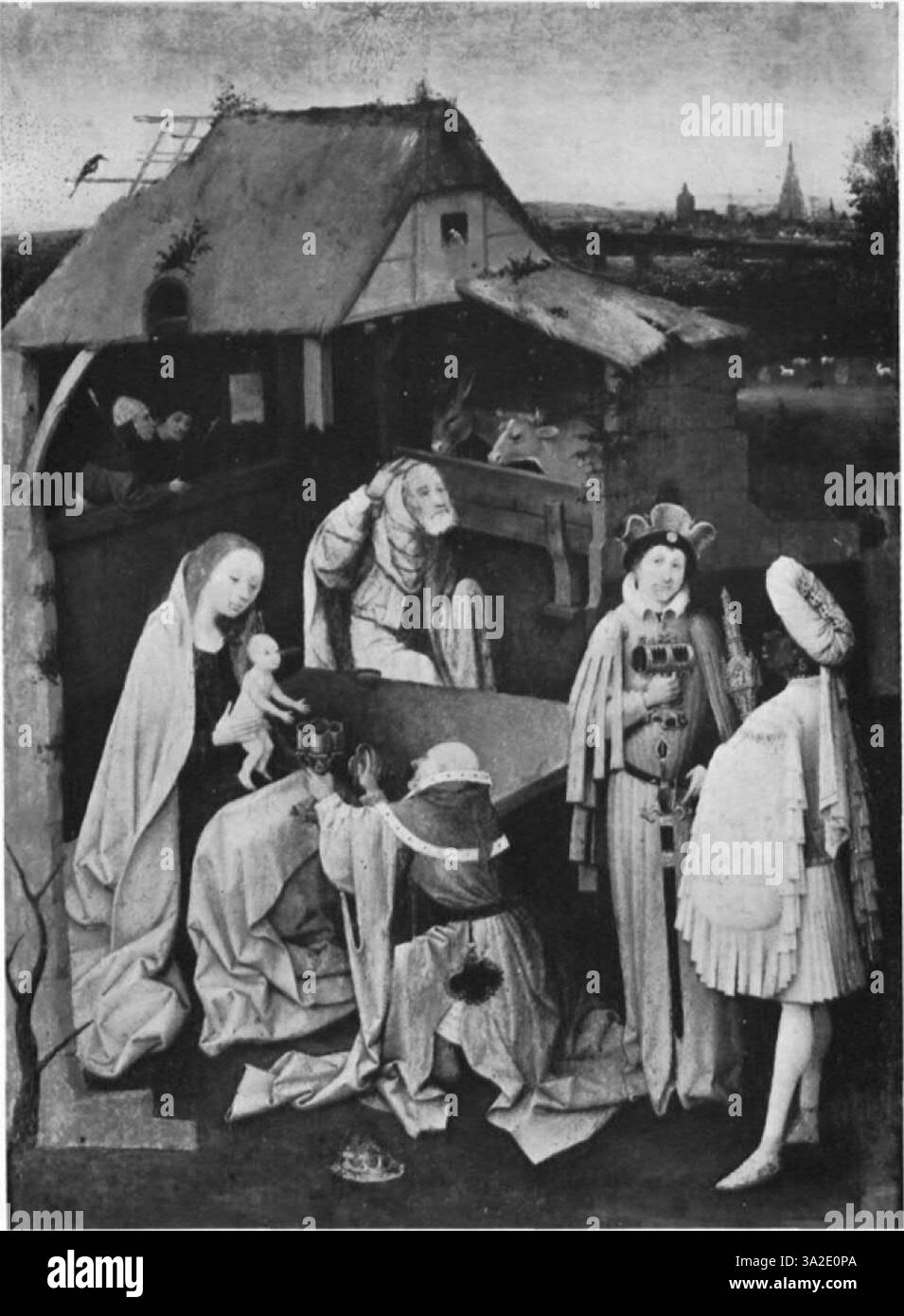 This work captures the early Netherlandish style with elaborate ...