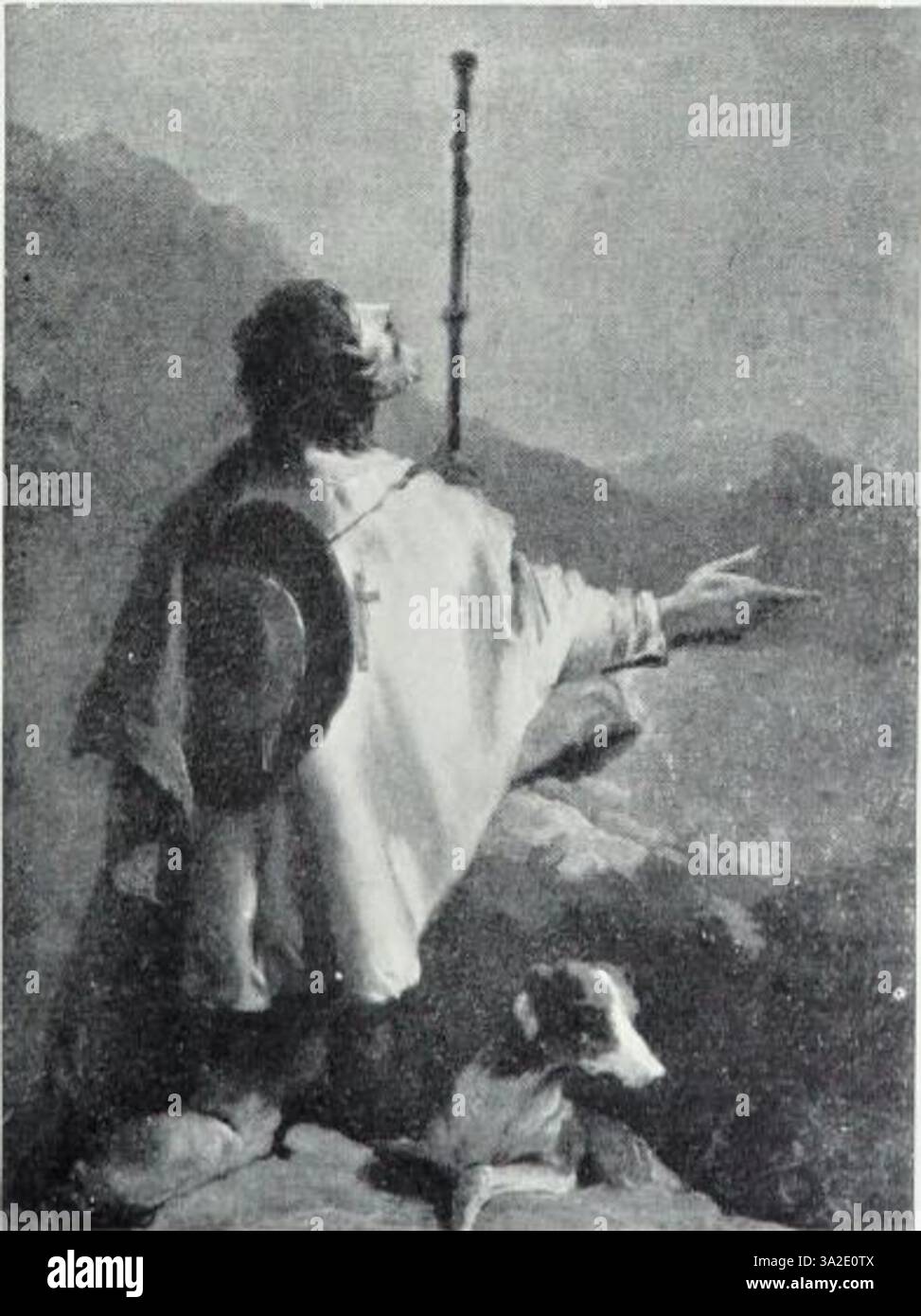 This artwork by Giovanni Battista Tiepolo captures a dramatic Baroque ...