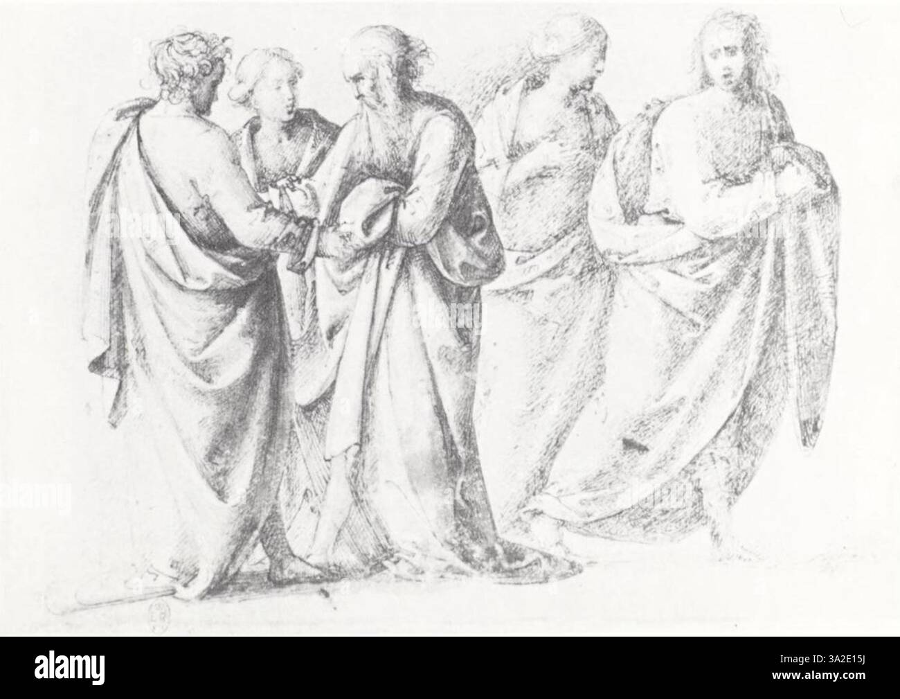 In this 1515 painting, Albertinelli focuses on a religious subject ...
