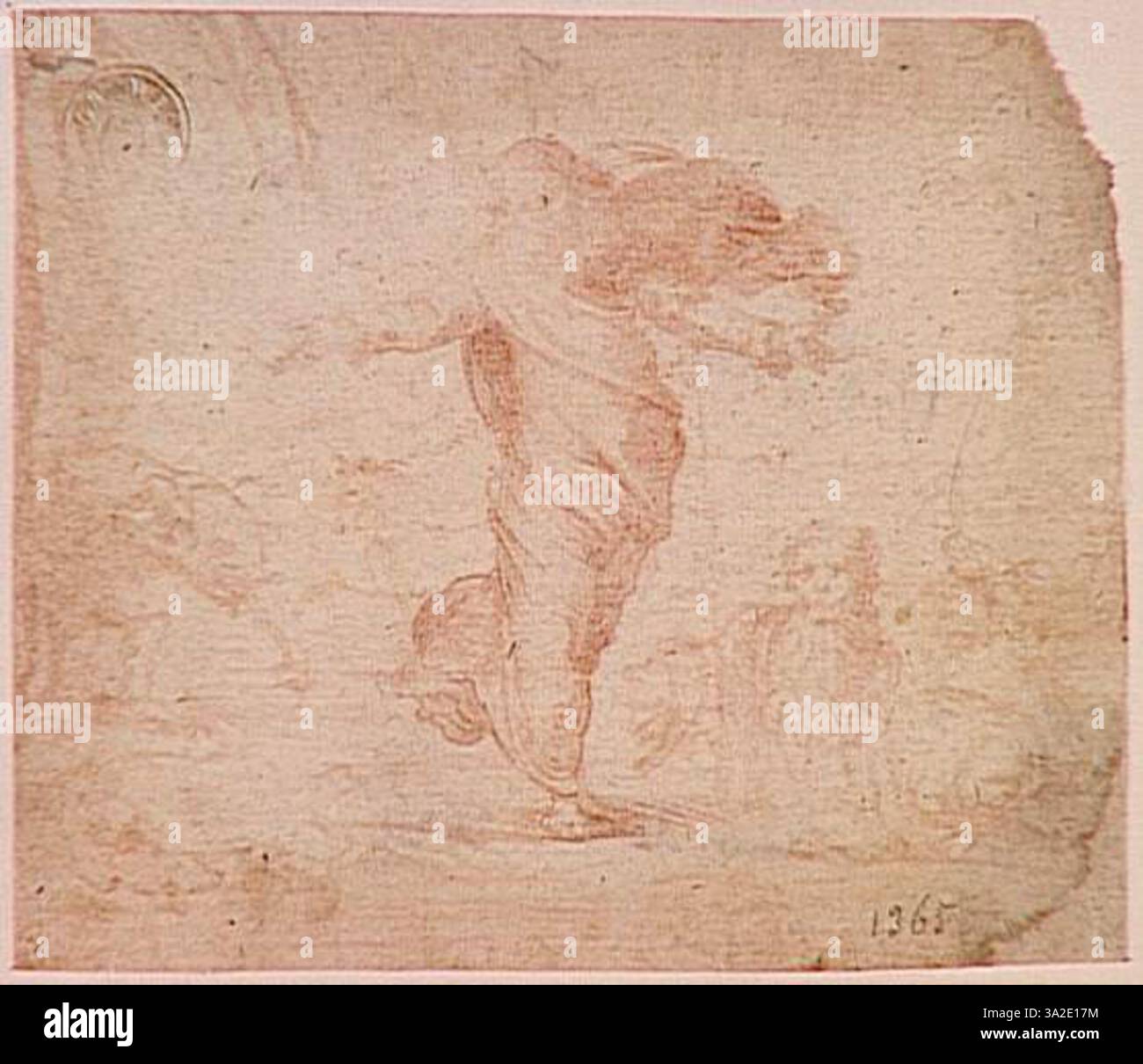 This drawing by Raphael, based on the theme of divine creation, shows ...