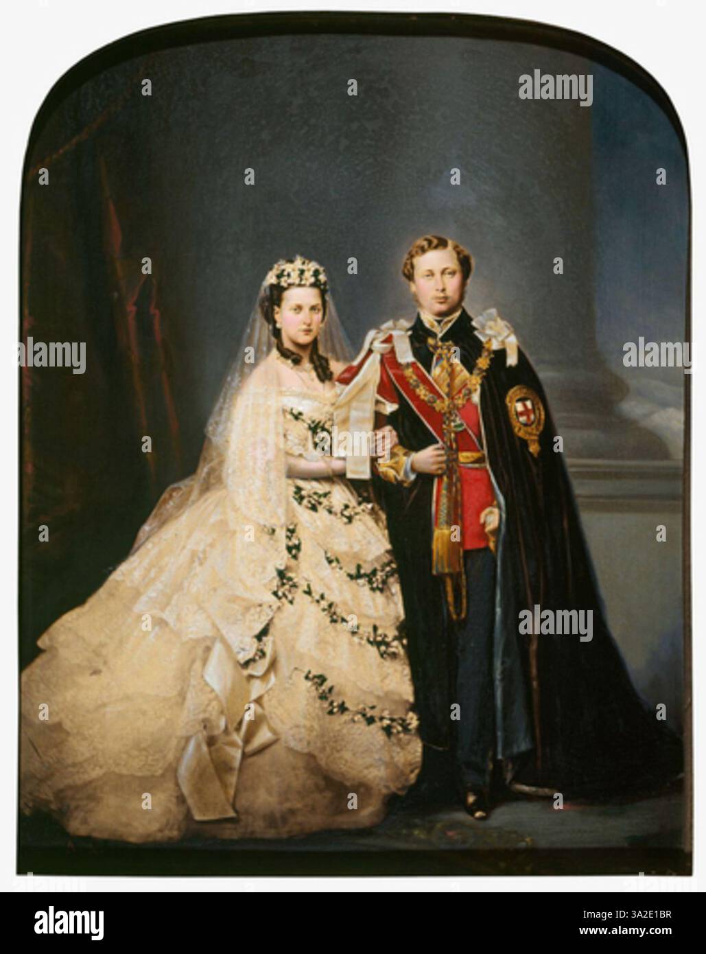 This photograph, after John Jabez Edwin Mayall, depicts Prince Albert ...