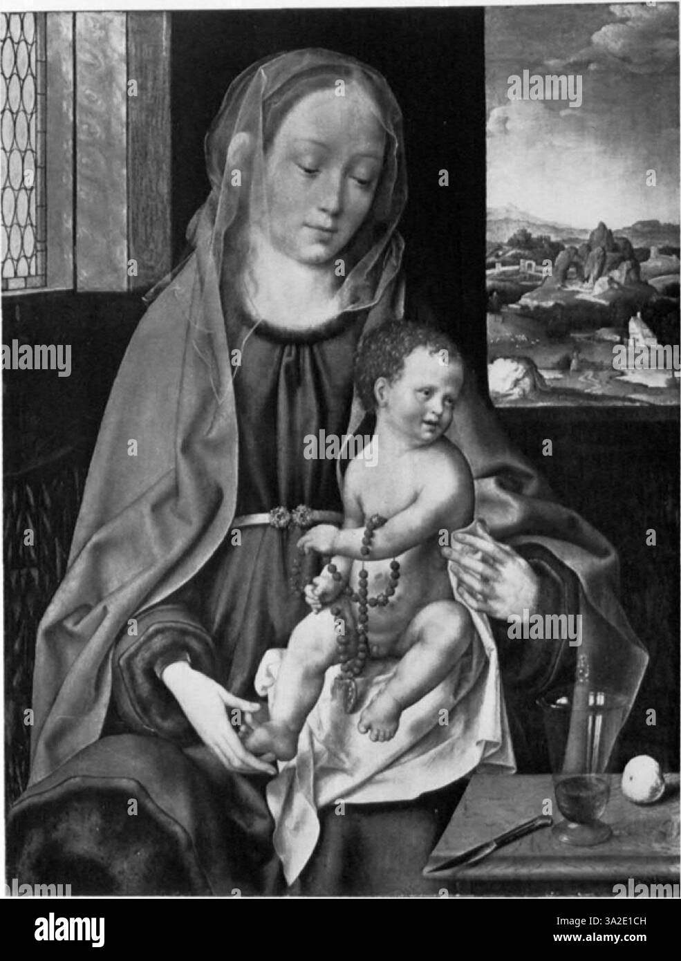 Joos van Cleve, Jan Provost, and Joachim Patenier's oil on panel ...