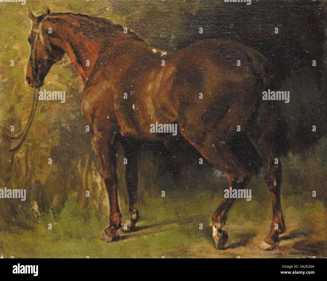 *Le Cheval Anglais de M. Duval* is a portrait of an English horse owned ...