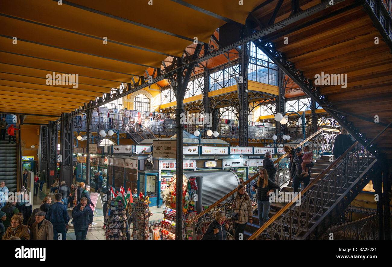 View of The Great Market Hall or Central Market Hall, the largest and ...