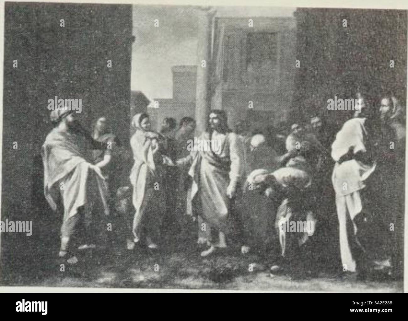 'Blunt, 075' by Poussin depicts a mythological scene within a lush ...