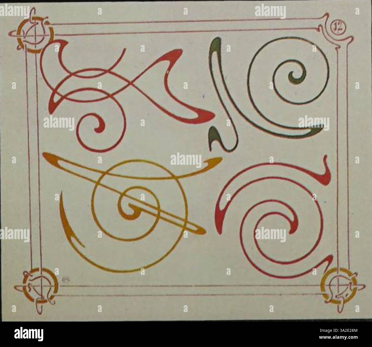 'Bridges, L29-6' by Alphonse Mucha showcases a harmonious combination ...