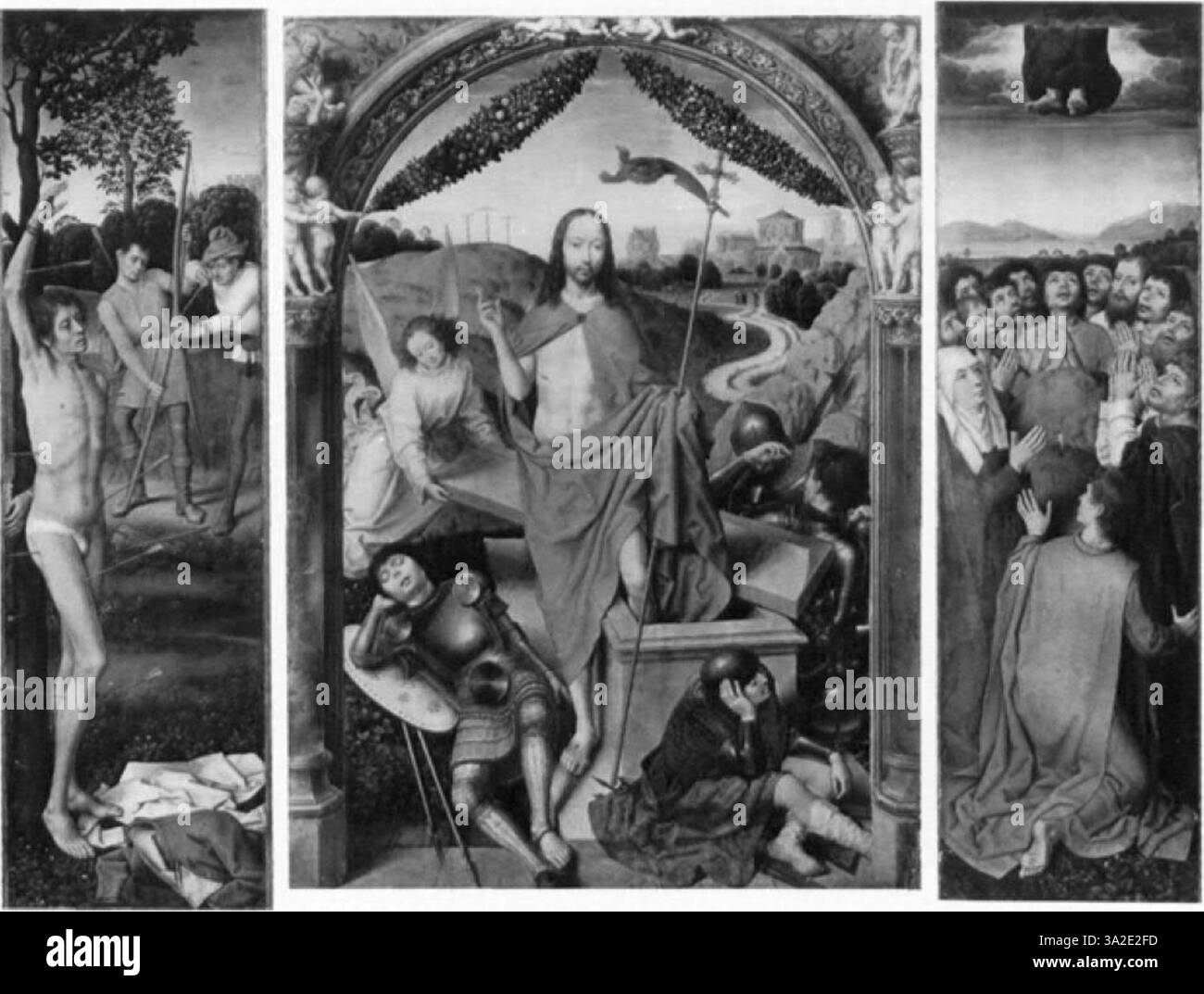 This religious painting by Hans Memlinc and Gerard David captures ...