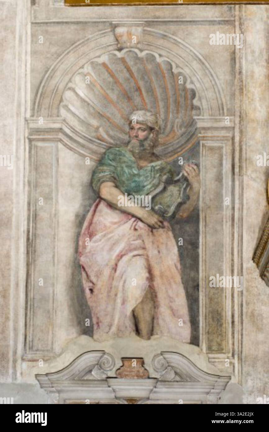 Re Davide by Paolo Veronese portrays the biblical King David ...