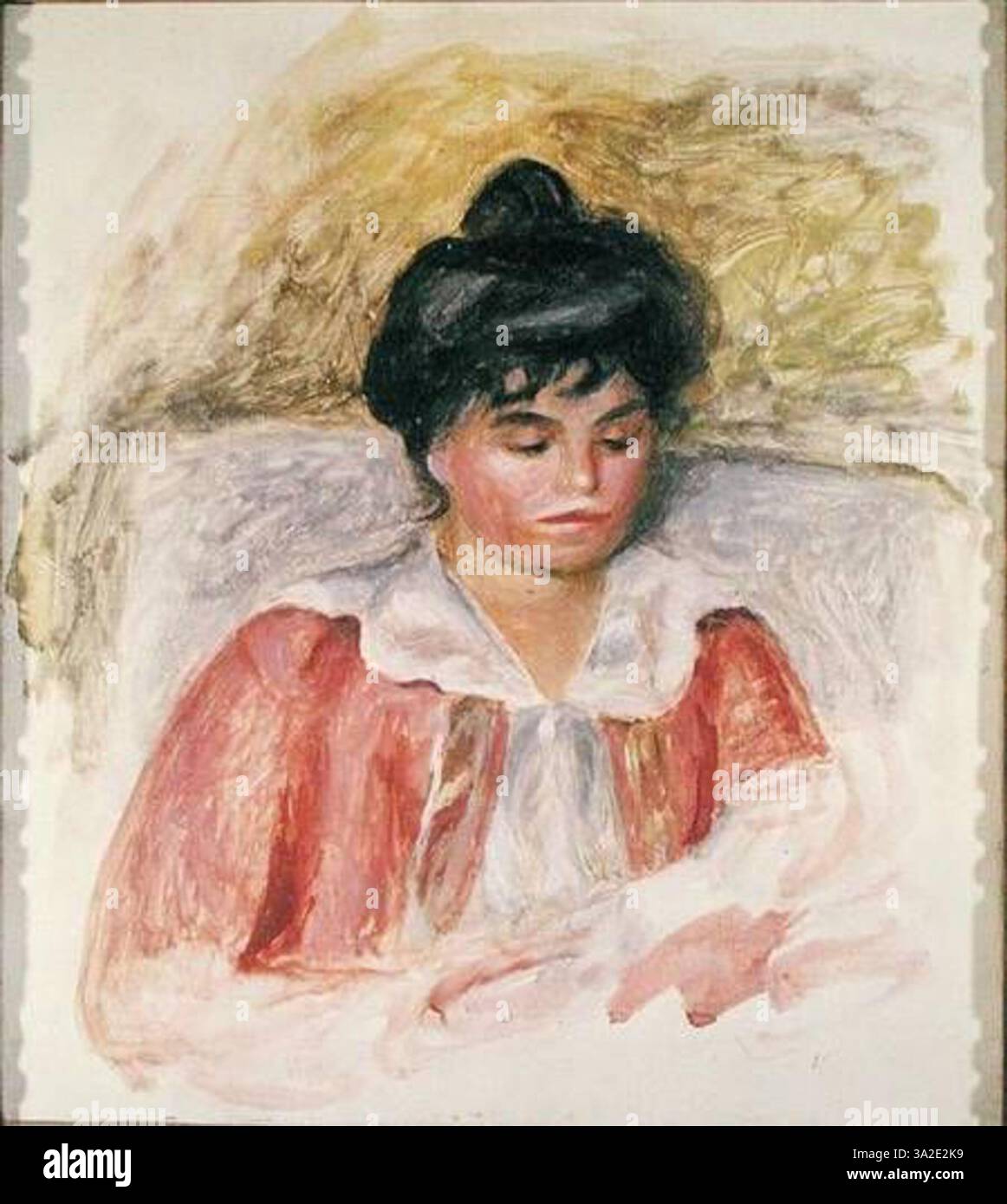 'Mme André' shows a woman in an elegant pose, highlighted by Renoir’s ...