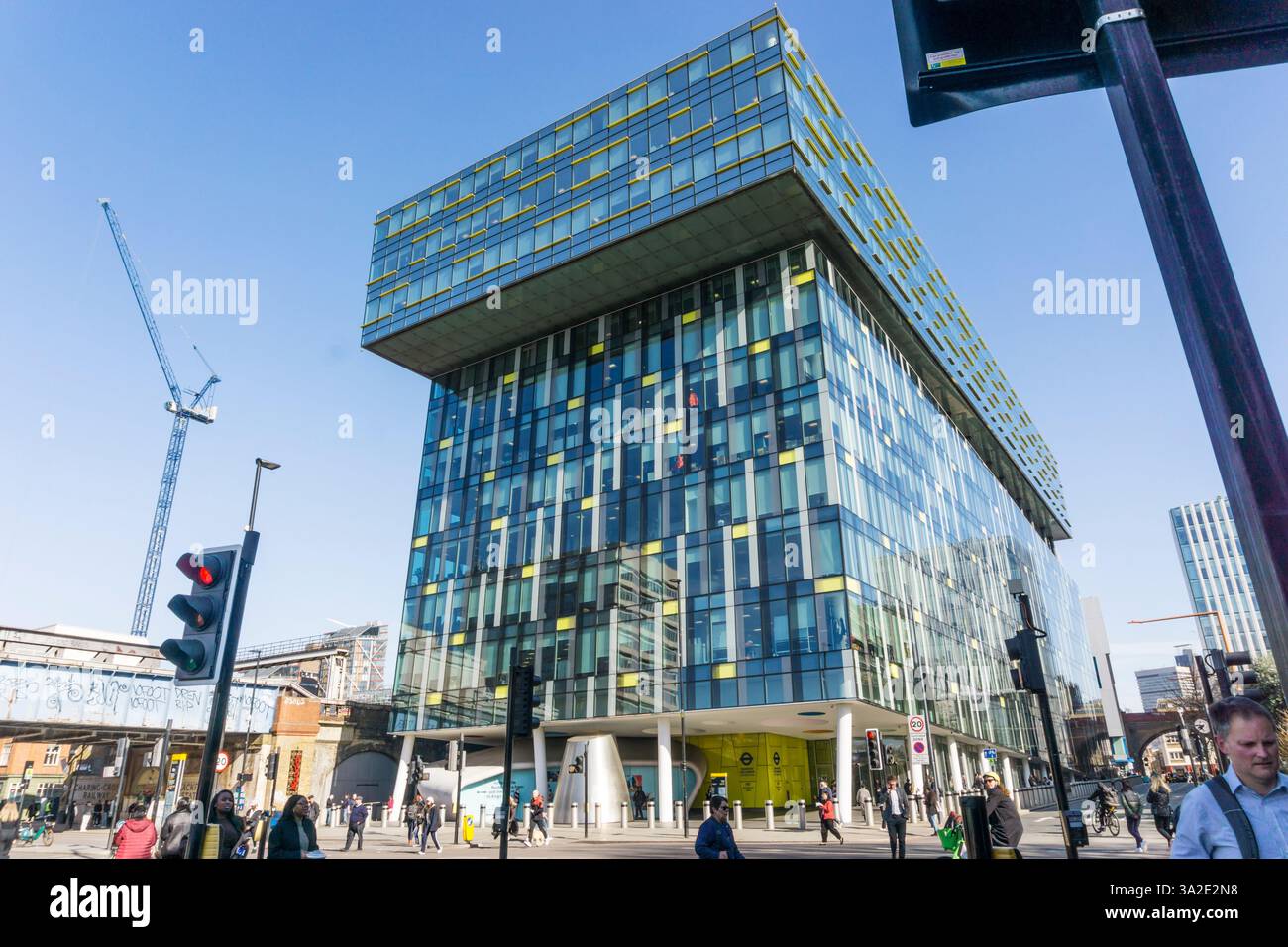 The Palestra building in Blackfriars Road, South London. Designed by ...