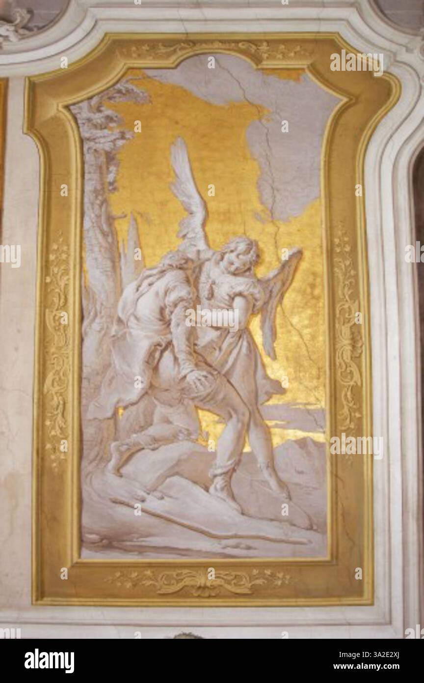 This painting by Giovanni Battista Tiepolo portrays the biblical story ...