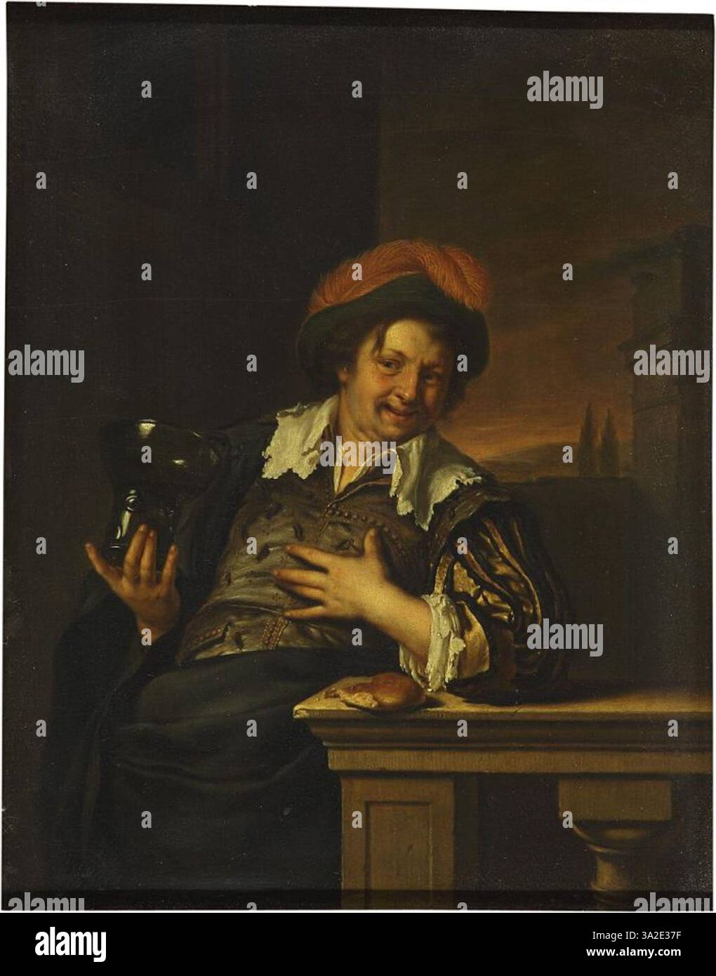 This undated work from Frans van Mieris the Elder shows his continual ...