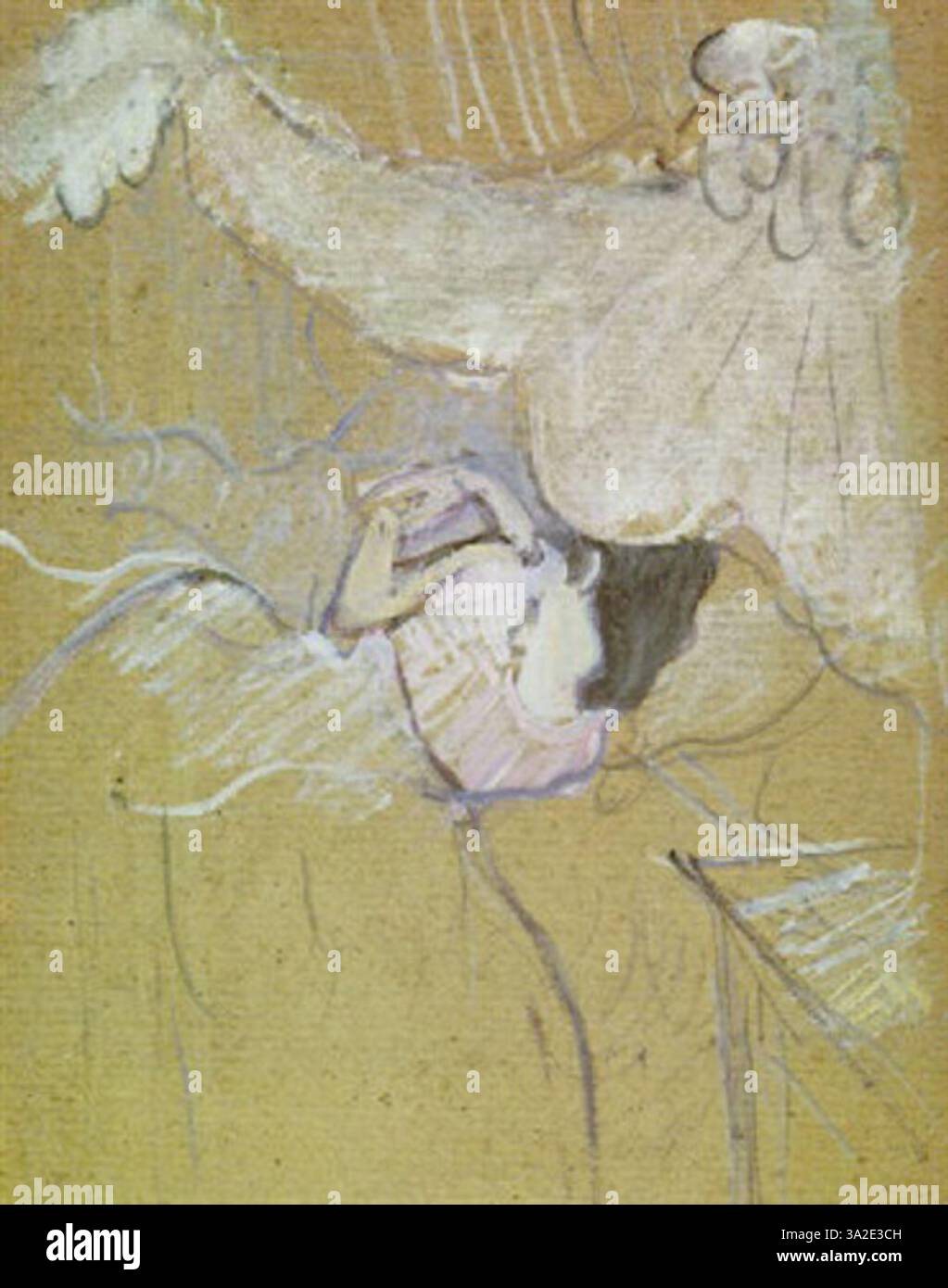 'Henri de Toulouse-Lautrec au Lit' depicts the artist himself in a ...