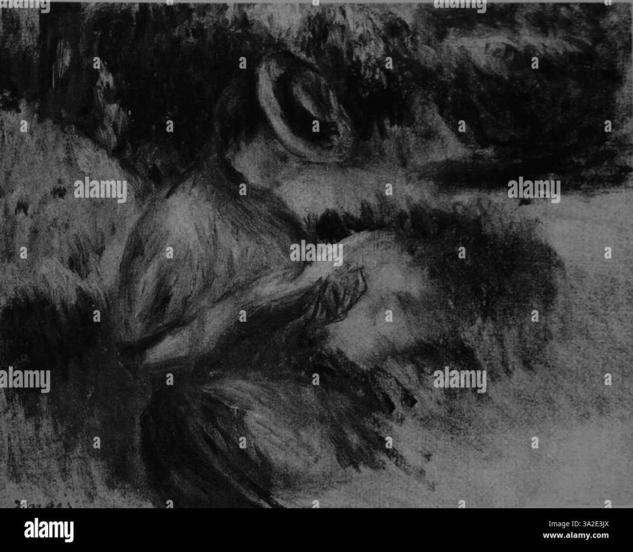 This piece by Pierre-Auguste Renoir reflects his distinctive use of ...