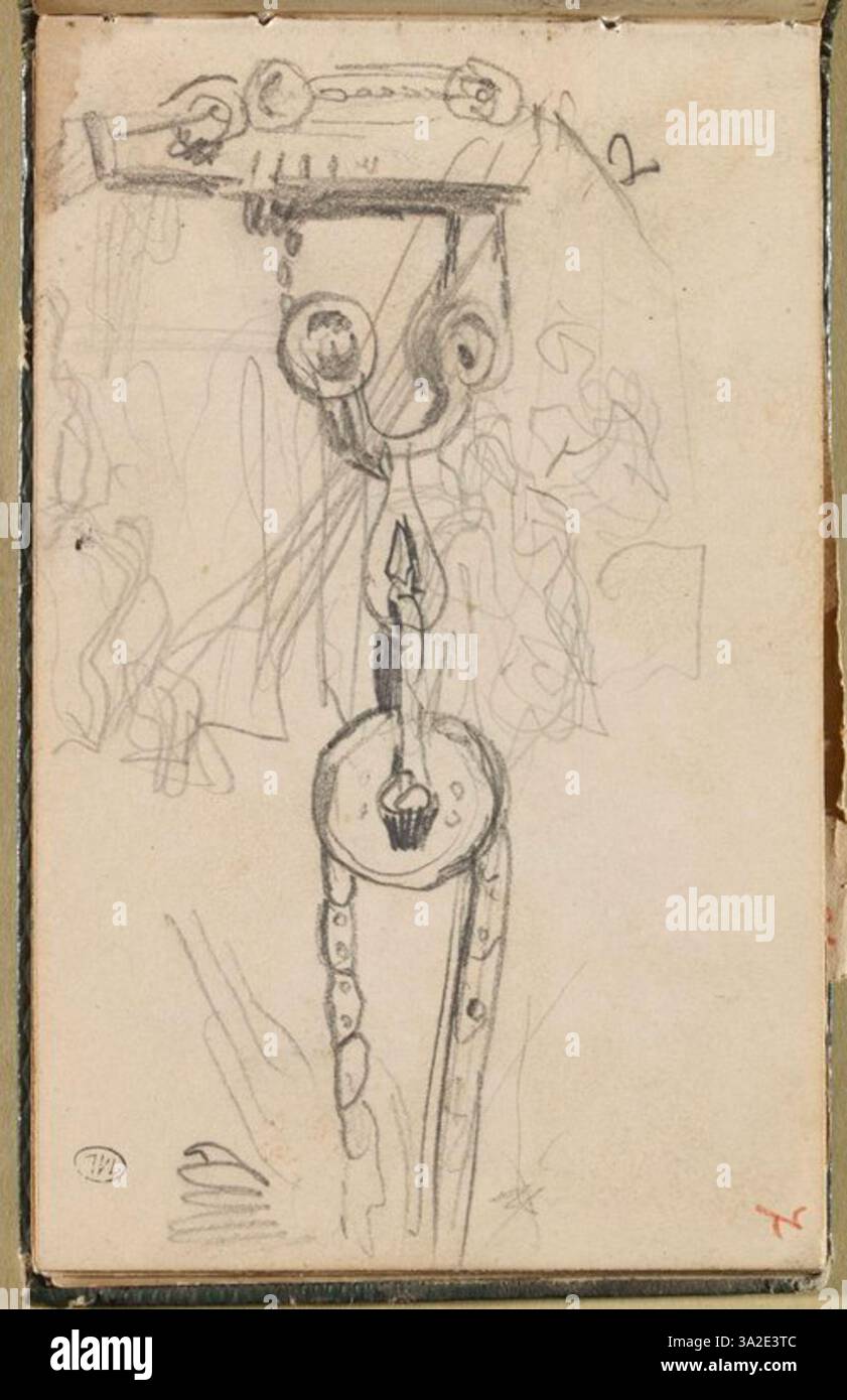 RF 26067, 14 by Théodore Chassériau emphasizes the human form with ...