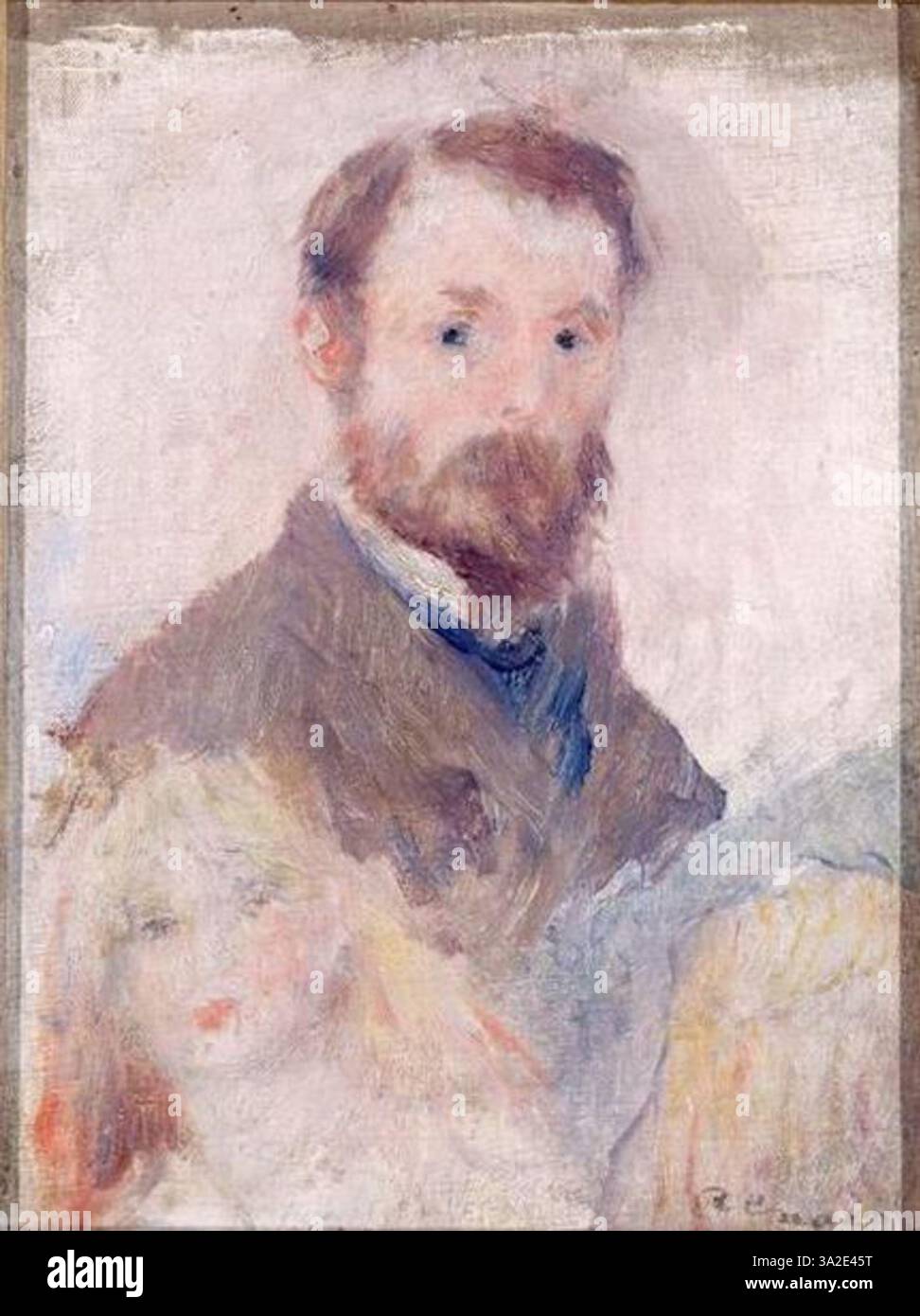 'Self-Portrait' by Renoir shows the artist’s reflective gaze. Renoir’s ...